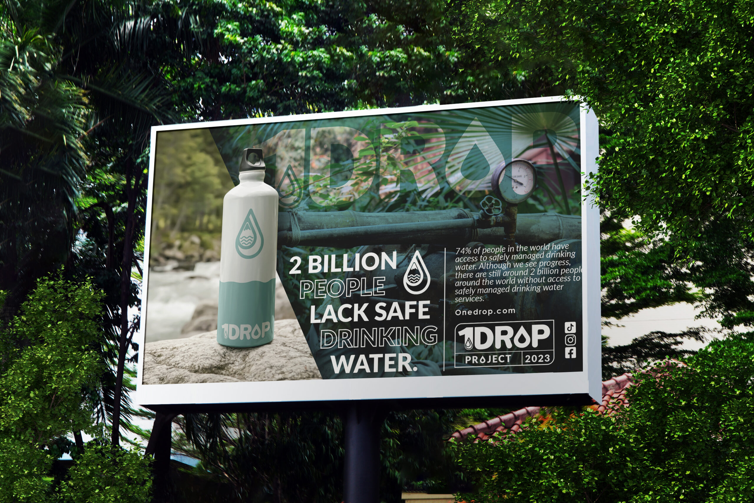 ONE DROP - Crispy Design Studio